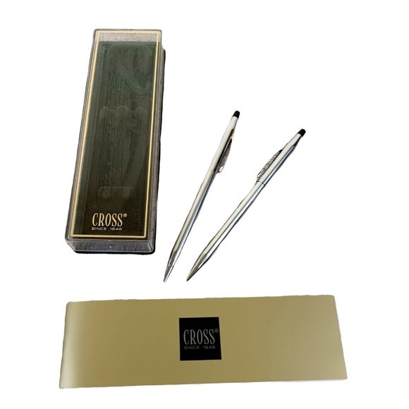 Cross | Accessories | Nib New Cross Ink Pen Mechanical Pencil Set ...